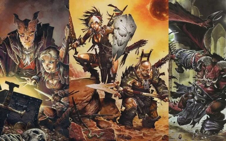 Top 10 Favorite Dungeons & Dragons Artists - Cover and Character Art